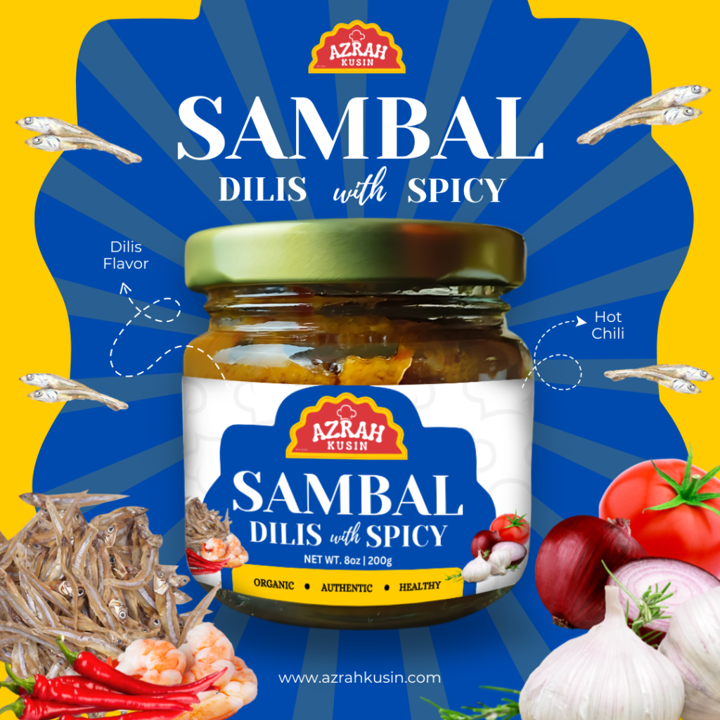 Sambal Dilis with Spicy - Azrah Kusin